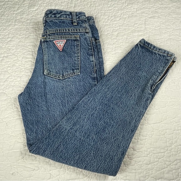 Guess by Marciano | Jeans | Rare Vintage Guess Georges Marciano Zipper Ankle Skinny Jeans Mid ...